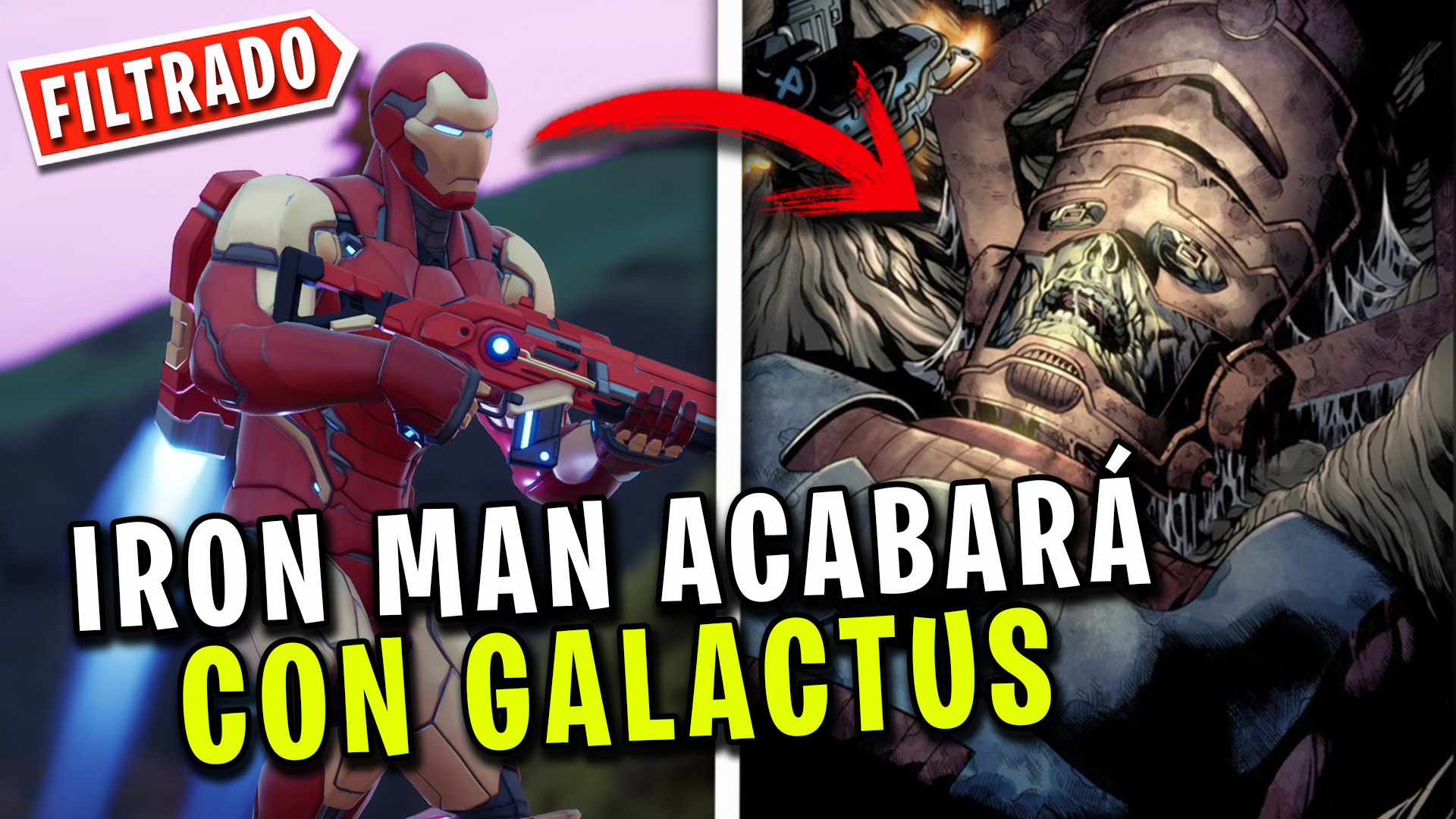 Iron Man Galactus Buster Armor