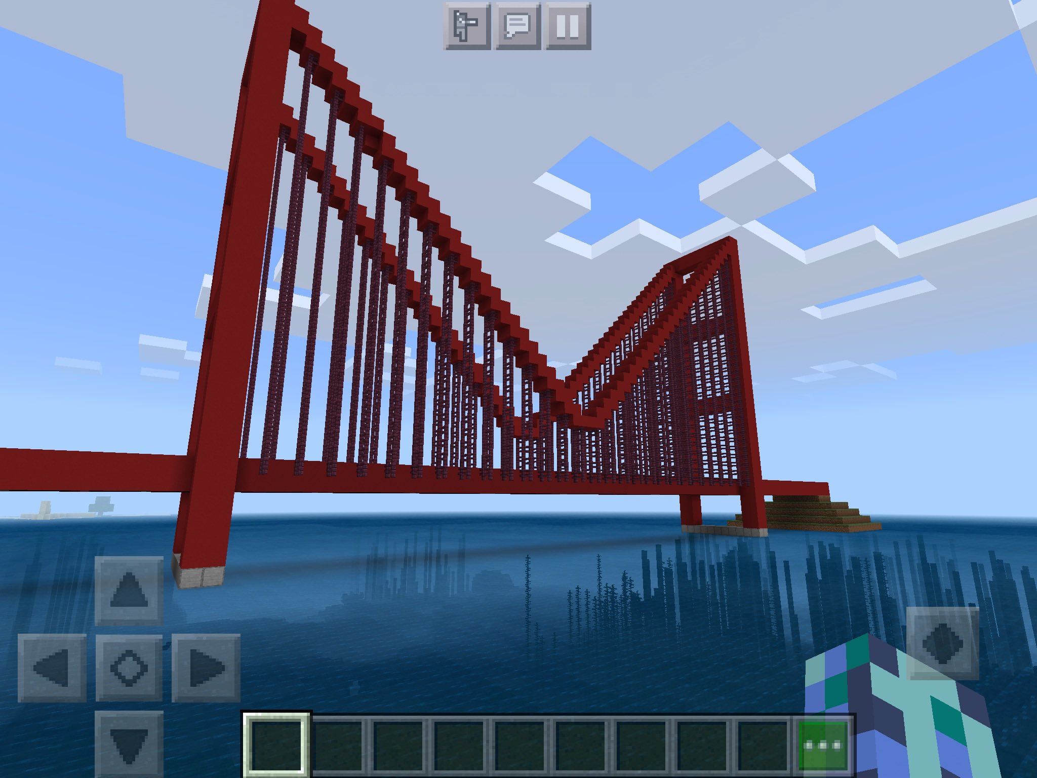 Golden Gate Bridge Minecraft Tutorial