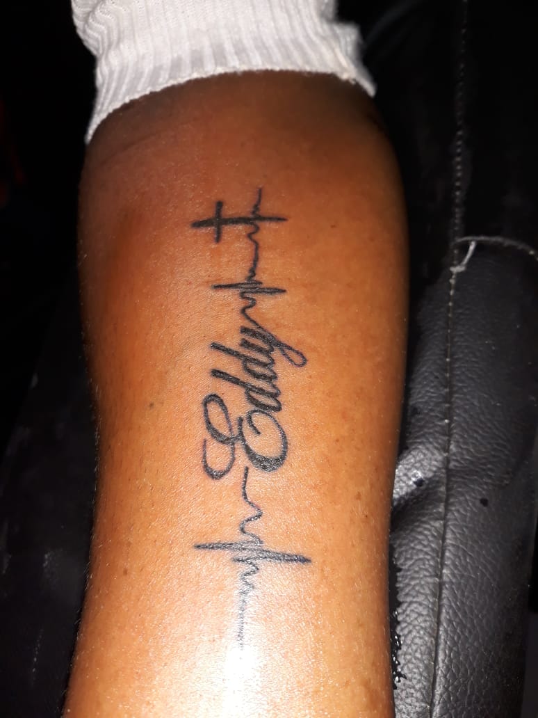 Eddie Name Tattoo