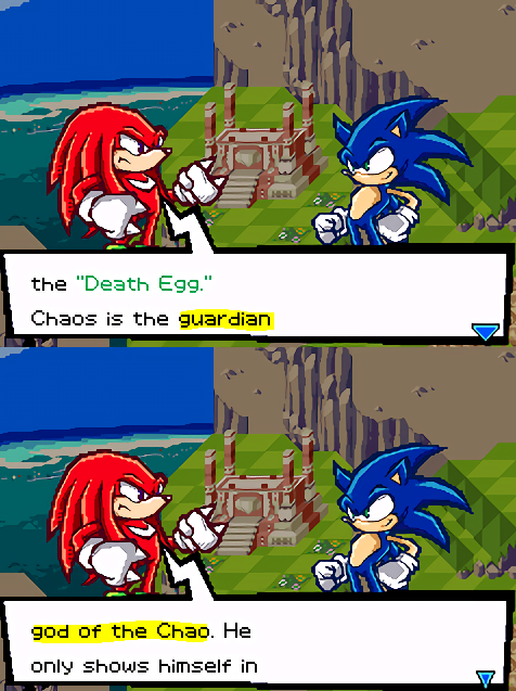 Sonic Chao Memes Which Is The Better Garden? #sonicthehedgehog