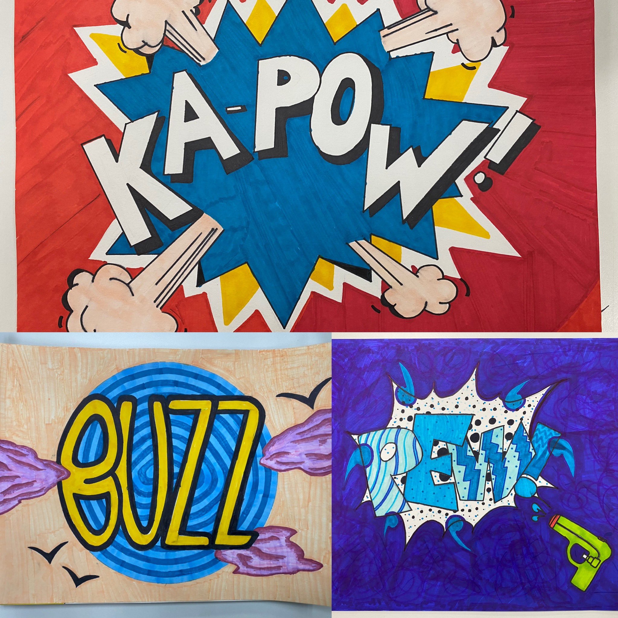 Onomatopoeia Art Lesson