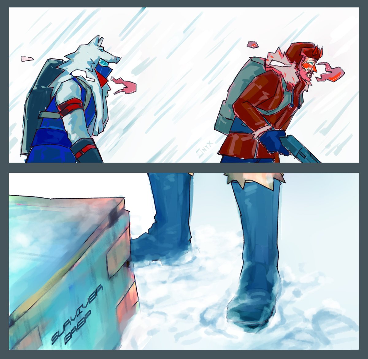 「Let's pack some heat. 」Slightly tired MagikPotatoの漫画