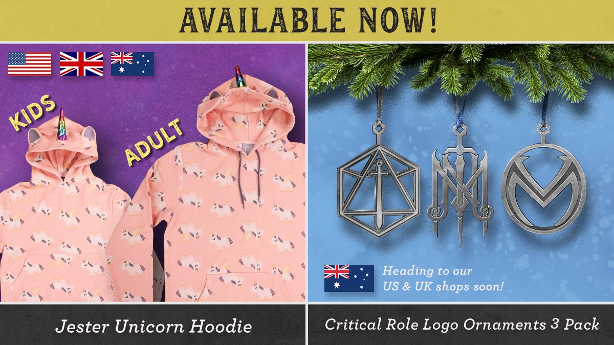 [No Spoilers] Merch Alert! Jester Unicorn Hoodie and Christmas ...