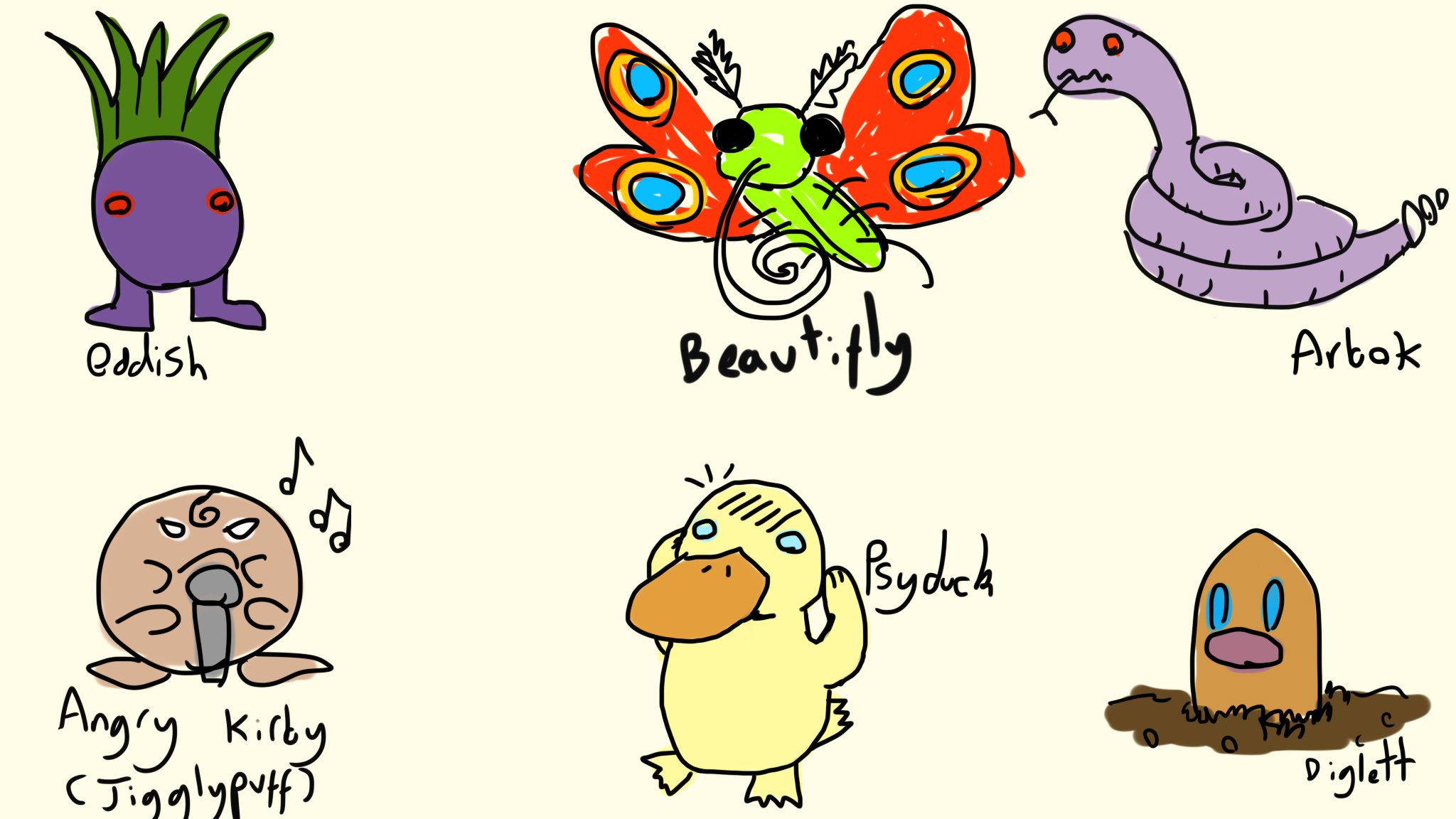 Made Up Pokemon Names