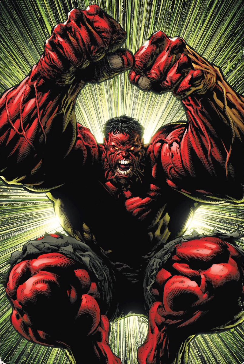 Red Hulk Drawings