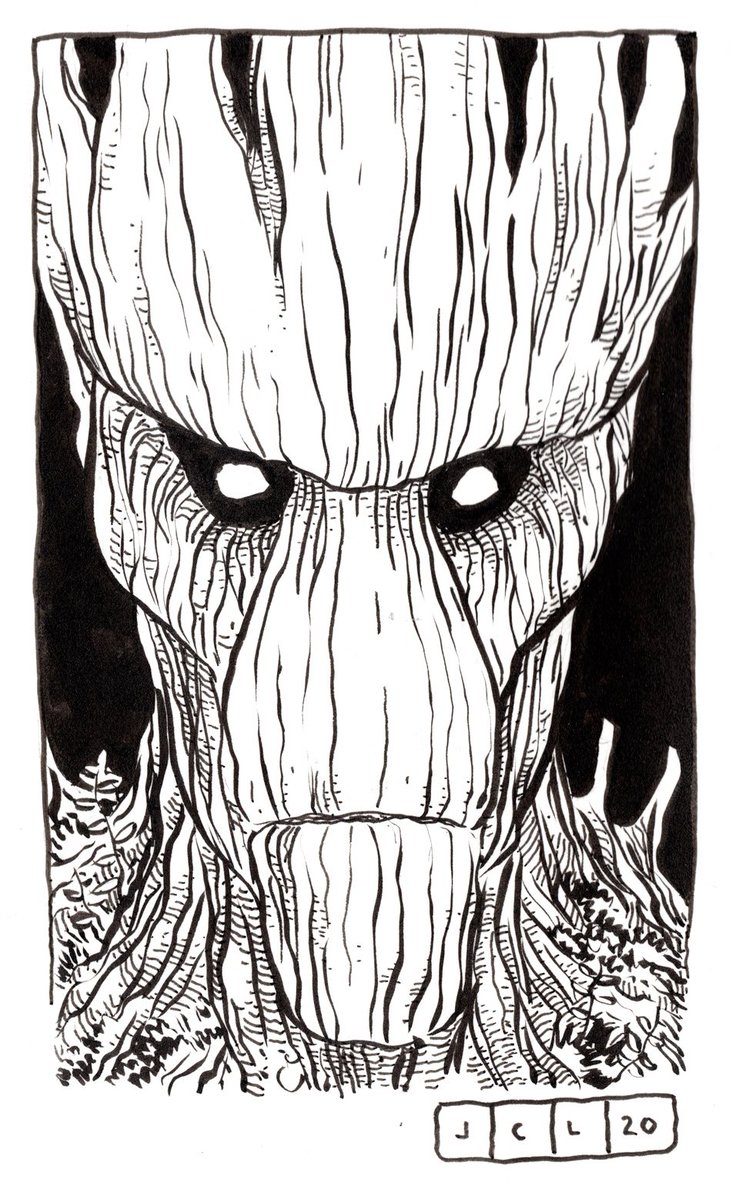 「I am Groot. 」Jesse Lonerganの漫画