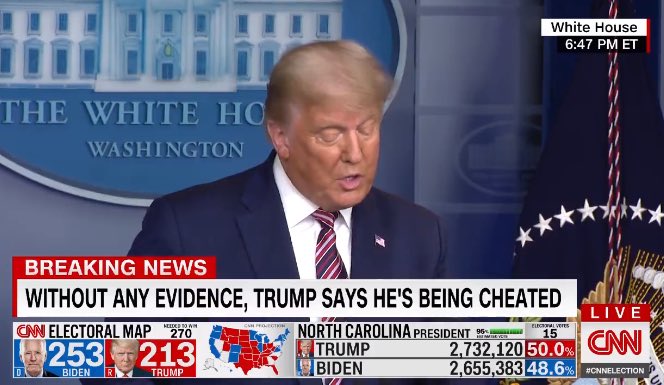 Cnn Breaking News Harris Delivers Closing Message At Site Of Trump's