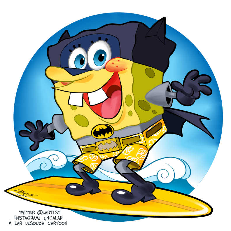 Spongebob As Batman