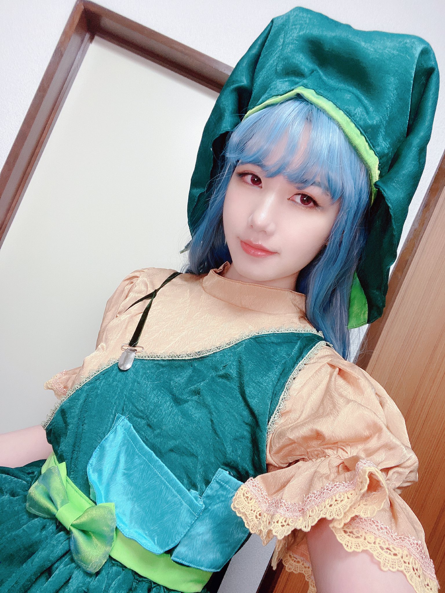 Renka on Twitter: "衣装試着┏|∵|┛ #埴安神袿姫…