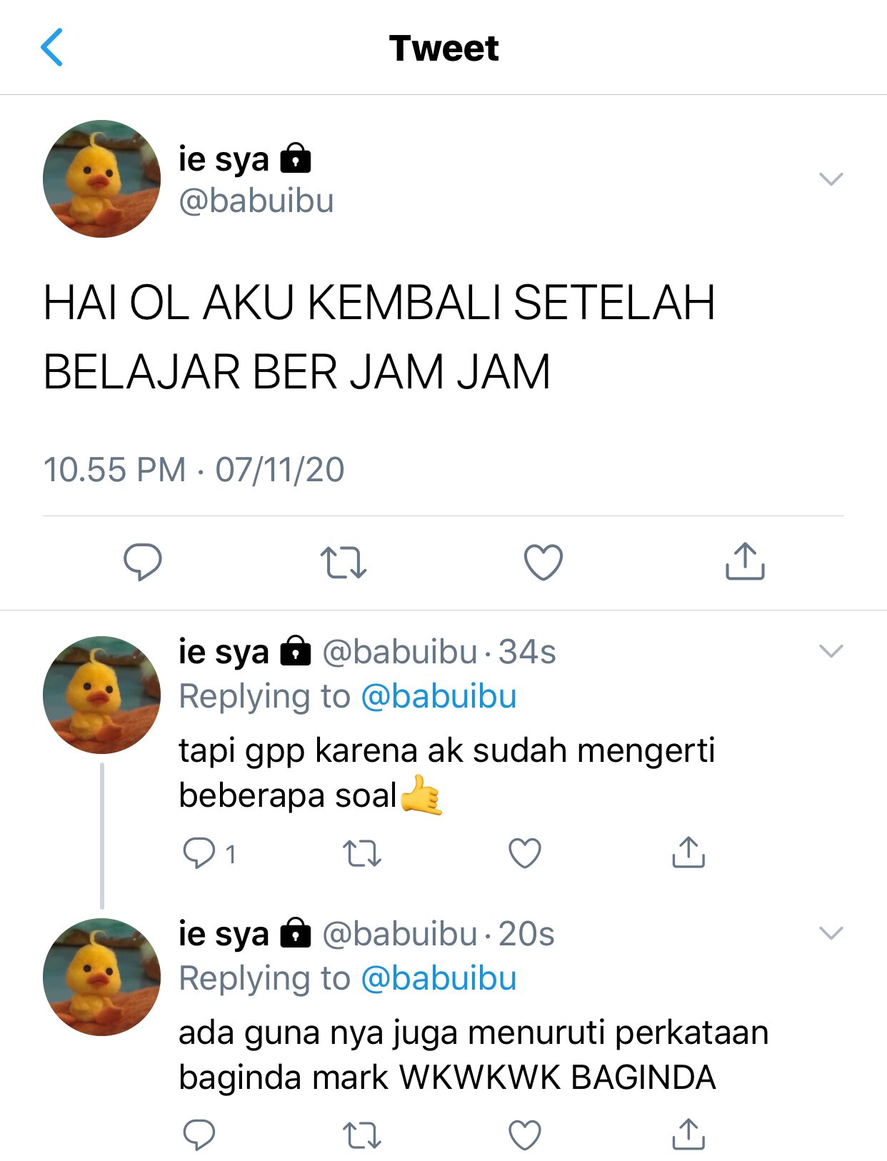 Alis on Twitter: "65. beliau lagi stress https://t.co/5eiqrczHyt" / Twitter