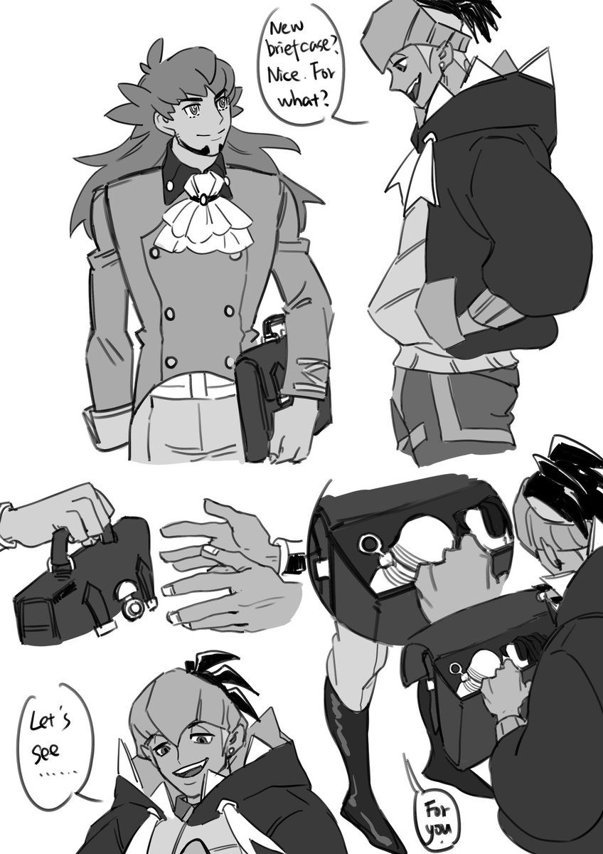 「DomSub dnkb Leon's new briefcase. 」Theodoreの漫画