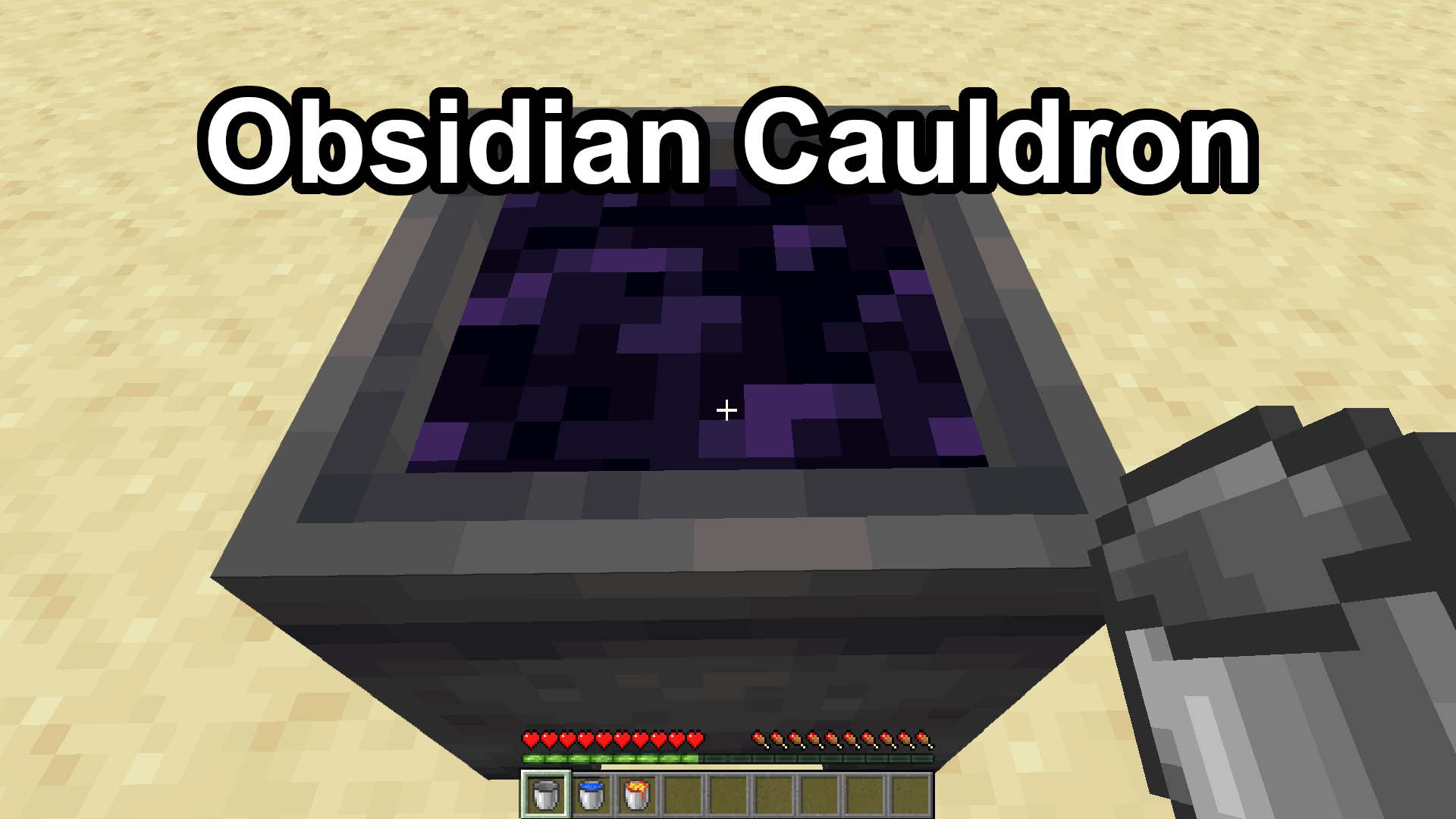 How To Make A Cauldron In Minecraft