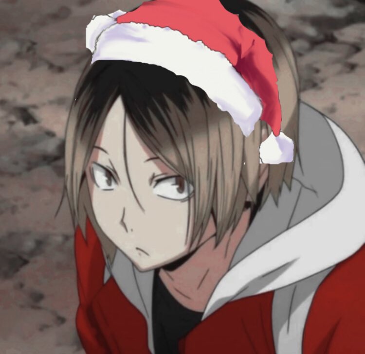 Anime Character Santa Hat