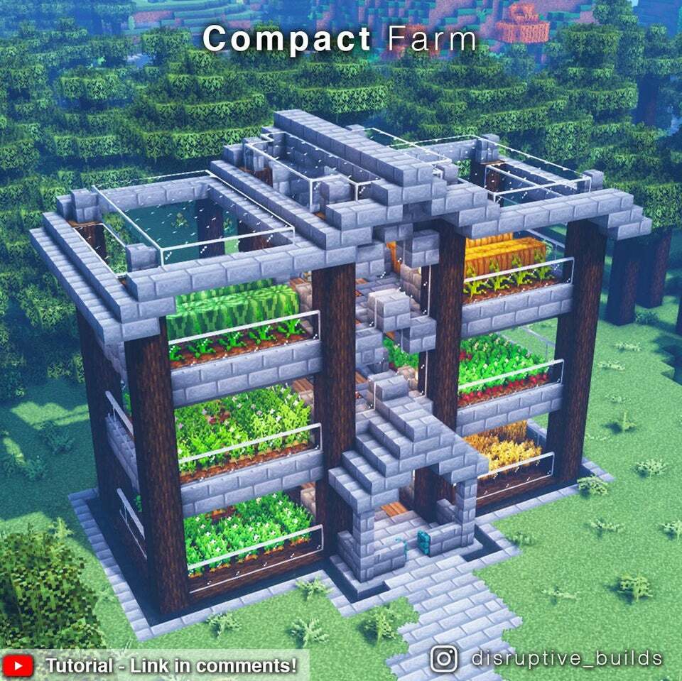 Minecraft Farm Buildings