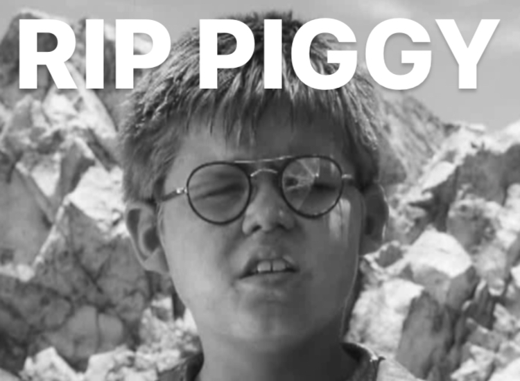 Piggy Lord Of The Flies