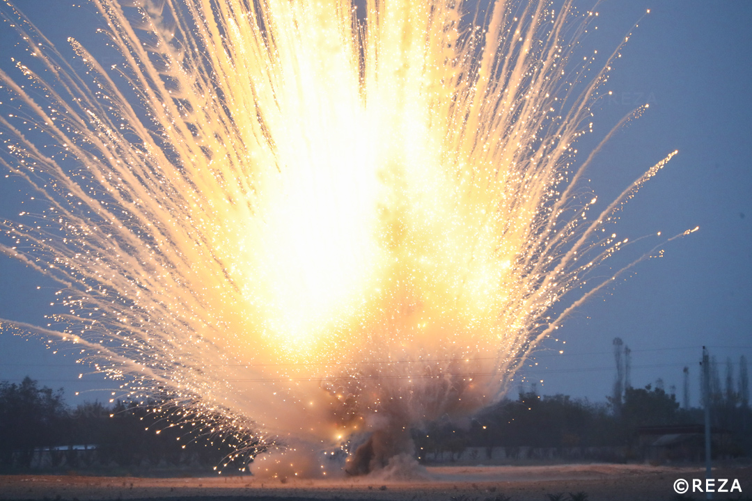White Phosphorus Explosion