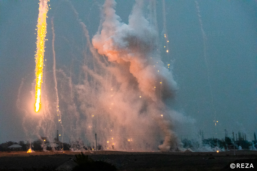 White Phosphorus Explosion