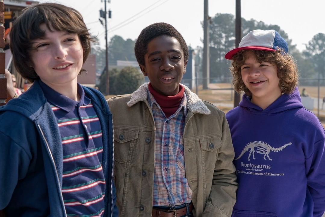 Finn Wolfhard Updates On Twitter New Throwback Behind The Scenes