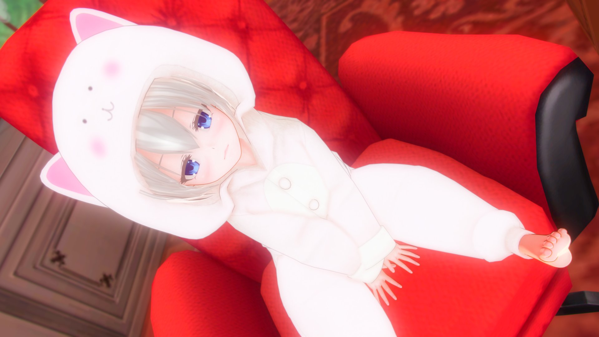 CM3D版深夜のエディット60分一本勝負 on Twitter: "RT @wada0x0: #cm3d版深夜の真剣エディット60分一本勝負 お題「ぺたん娘」 もこもこで可愛い ...