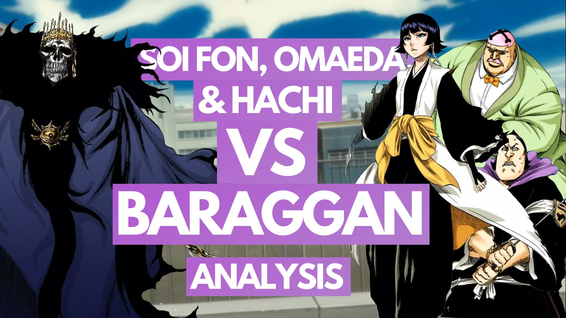 Bleach Barragan Vs Soifon
