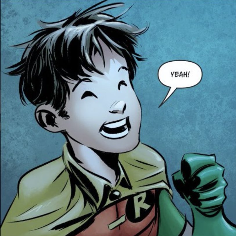 「JASON WAS SO HAPPY AS ROBIN I'M NOT CRYING YOU ARE 」🕷read blue beetle ...