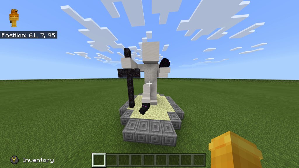 Ender Dragon Statue
