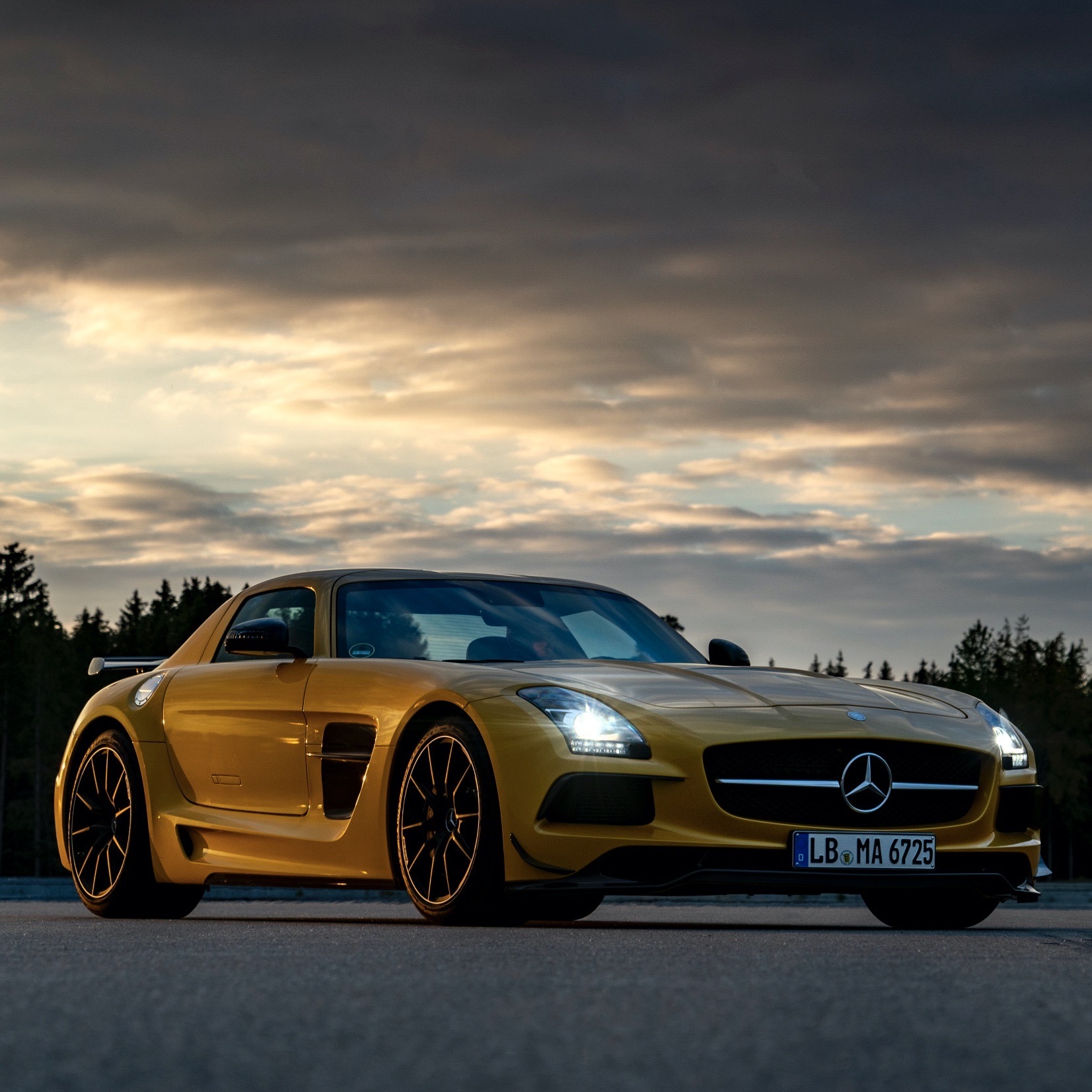 Mercedes Sls Black Series Wallpaper