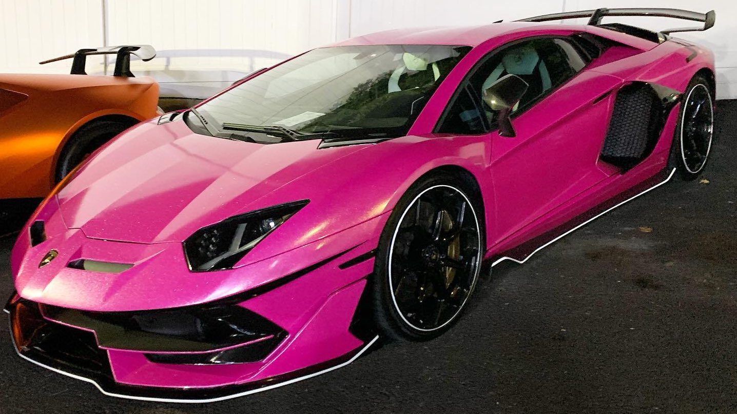 Nicki Minaj Pink Lamborghini Aventador Nicki Minaj Pink Lamborghini Aventador