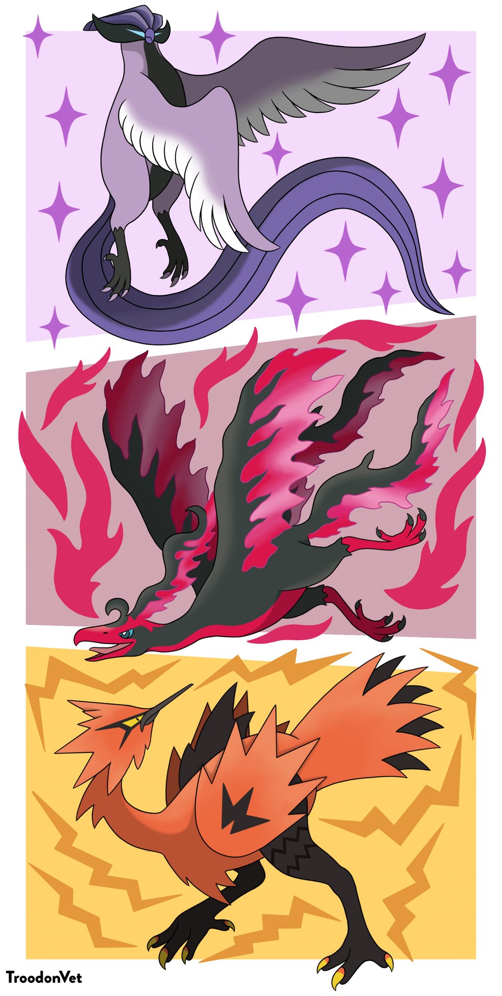 Legendary Bird Pokemon