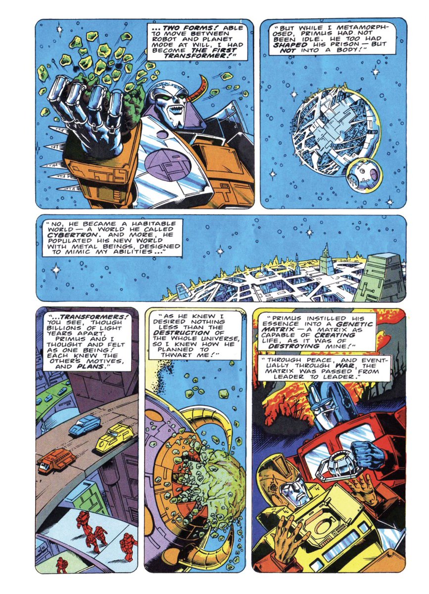 Transformers Primus Vs Unicron