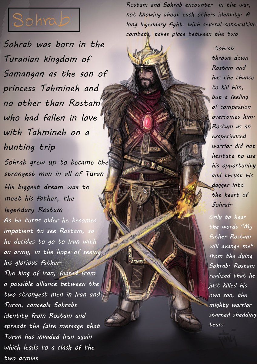 Shahnameh Rostam And Sohrab