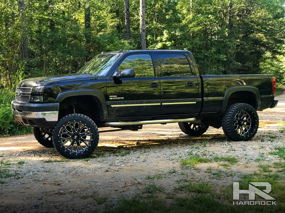 Lifted Green Duramax