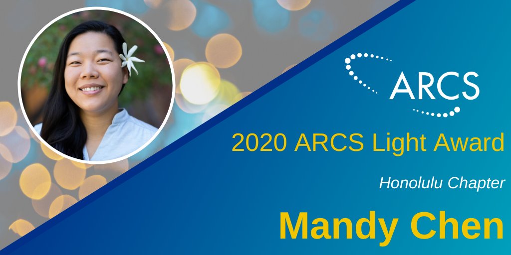 ARCS Foundation Inc. on Twitter: "Congratulations to ARCS Honolulu's #ARCSLight Award recipient ...
