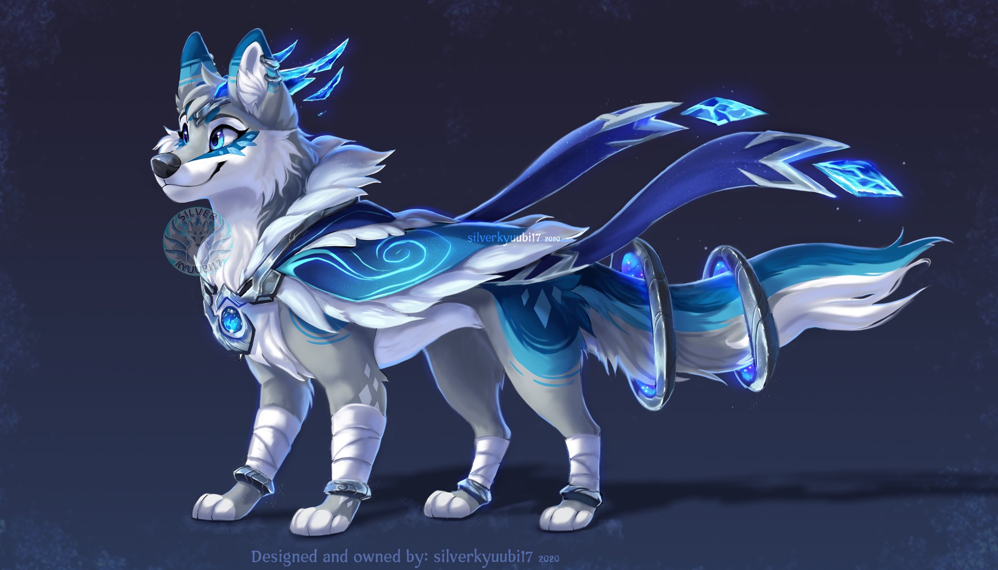 Baby Wolf Drawing With Wings