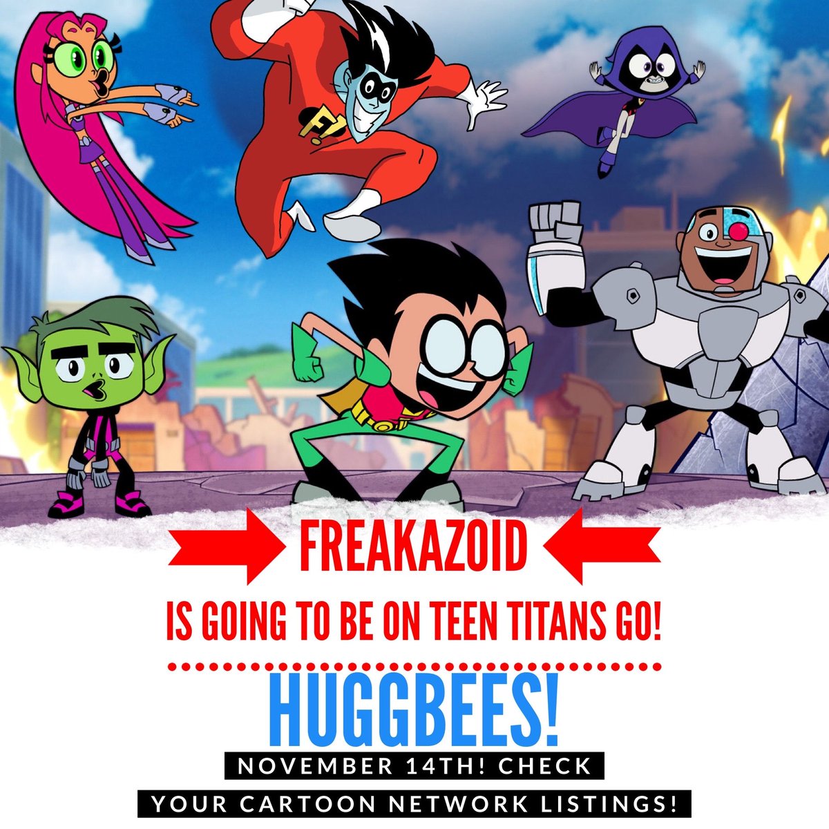 Freakazoid is returning for a crossover team-up episode of Teen Titans ...
