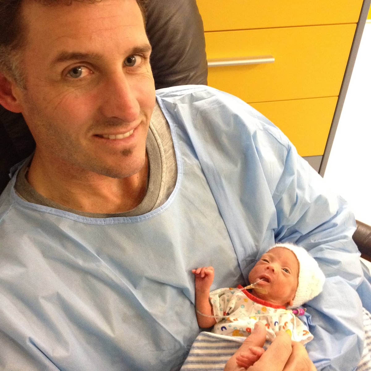 David Hussey With Children