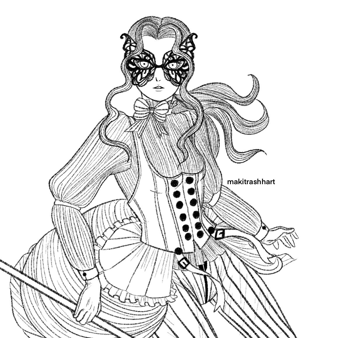 「My P5r brainrot is through the roof I made a sona and my own」yan の漫画