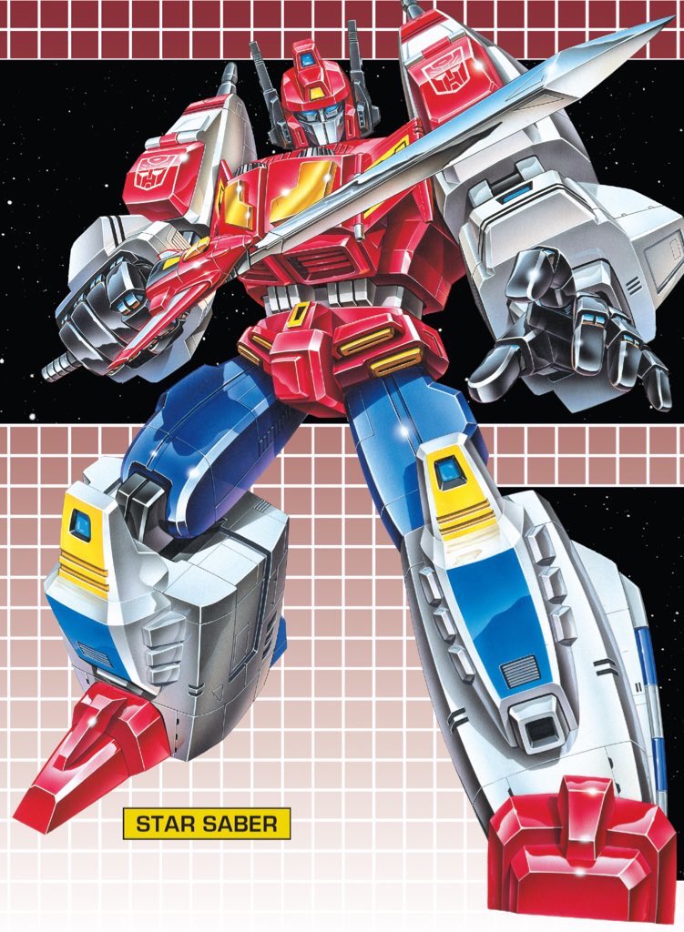 Transformers Star Saber Art