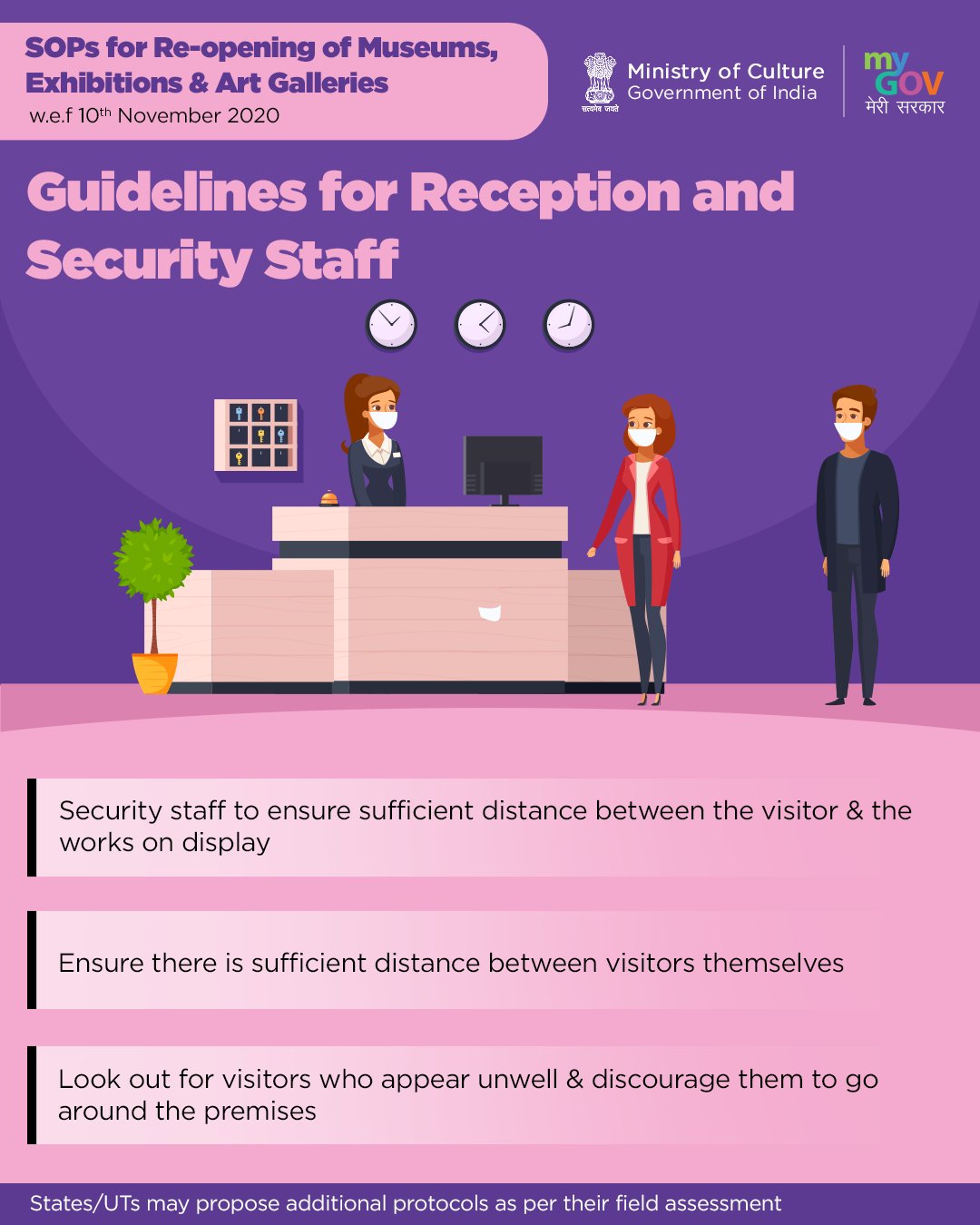 Security Protocol For Reception Area