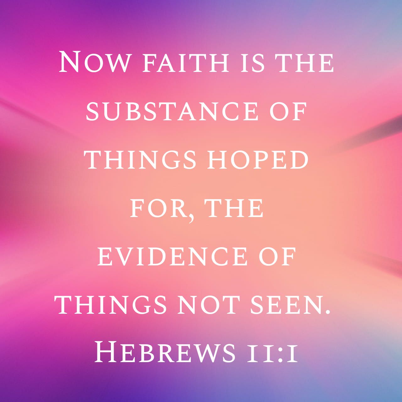 Things Not Seen Cover