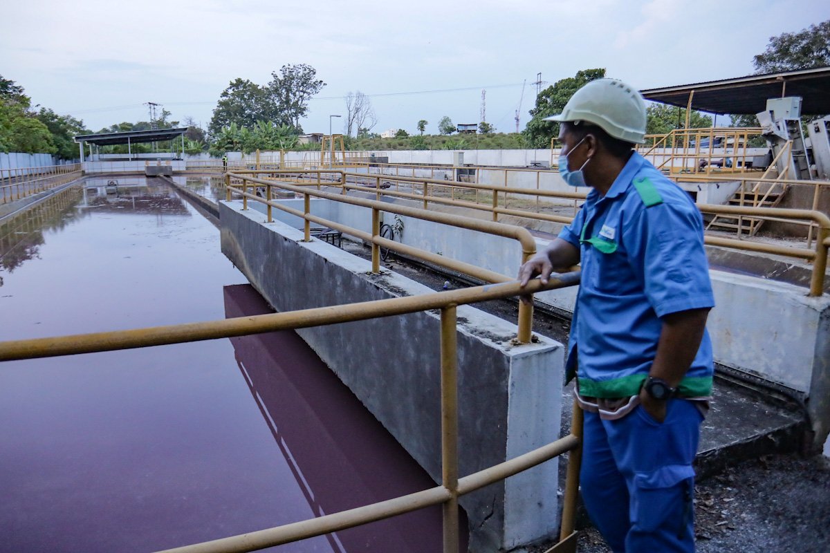 Media Selangor on Twitter: "#INFO #Pencemaran | Kawasan sekitar loji kumbahan Indah Water ...