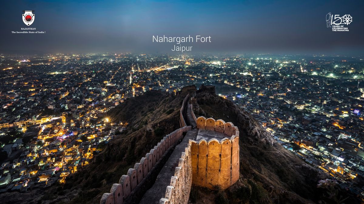 Nahargarh Fort At Night