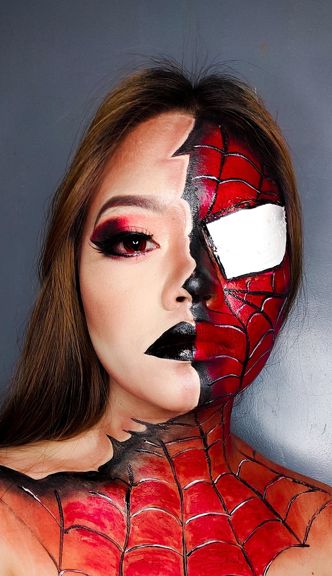 Spiderman Makeup