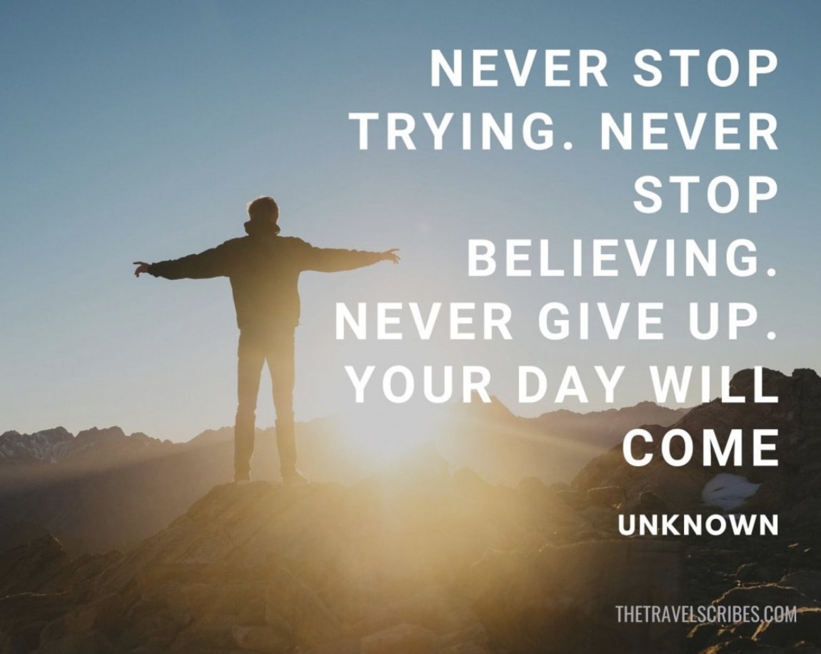 Never Stop Trying Quotes Top 78 Love Of Learning Quotes (NEVER STOP)