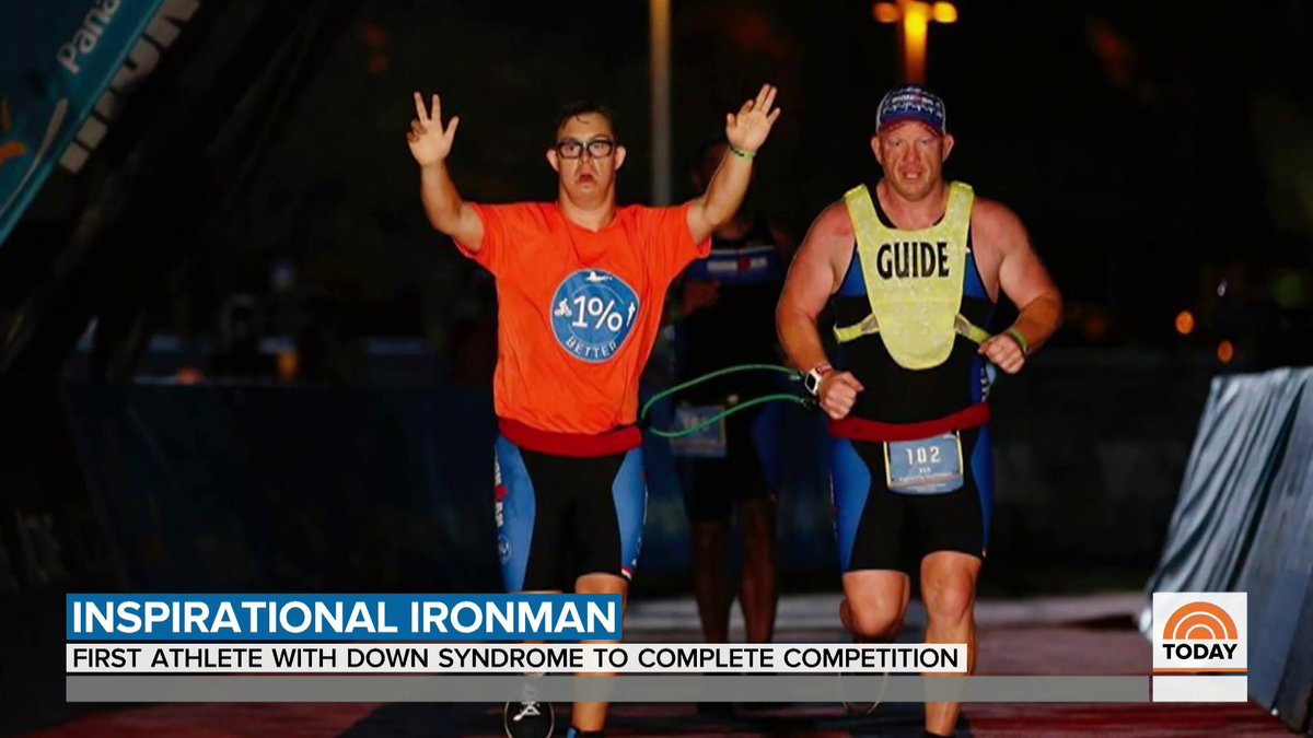 Over the weekend, 21-year-old Chris Nikic became the first athlete with ...