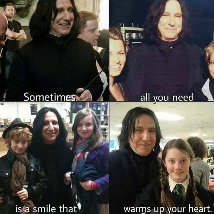 Snape Smiling
