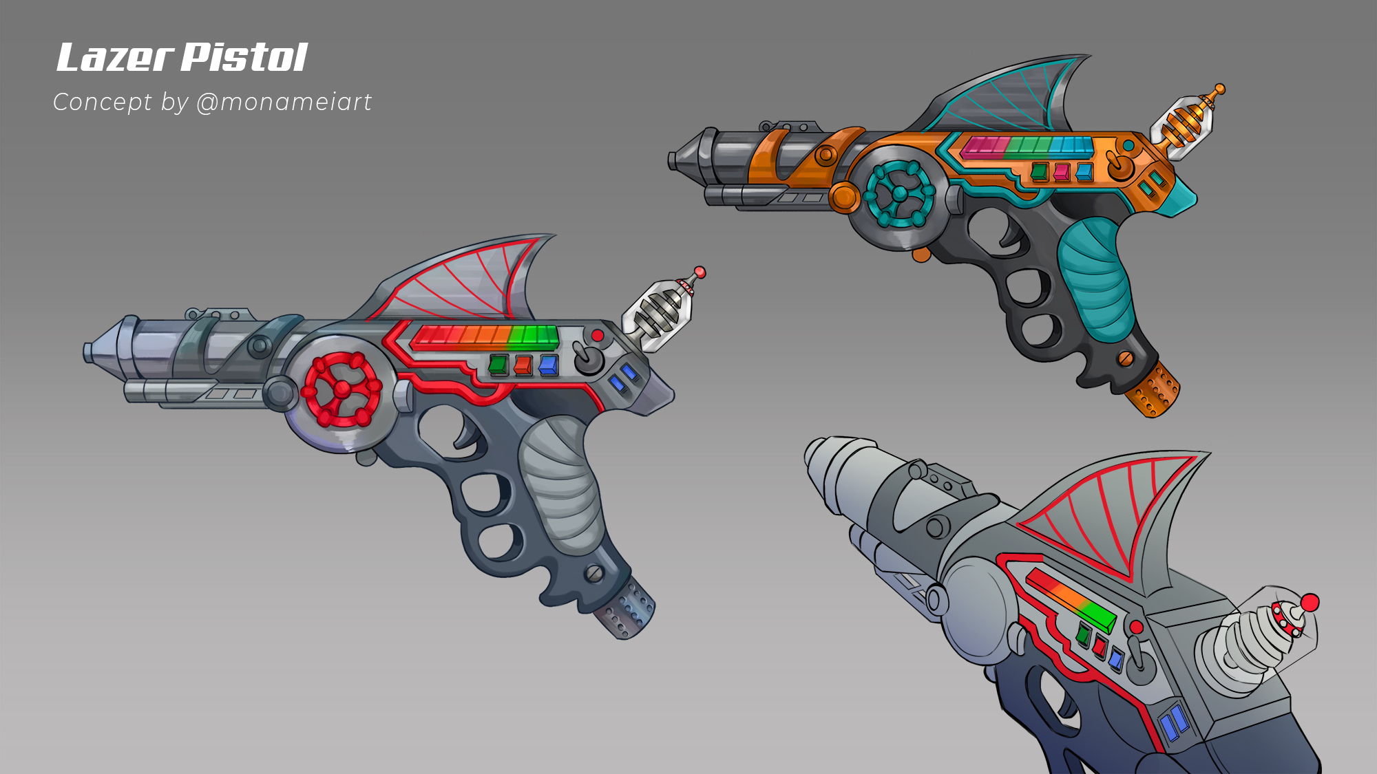 Futuristic Weapon Concepts