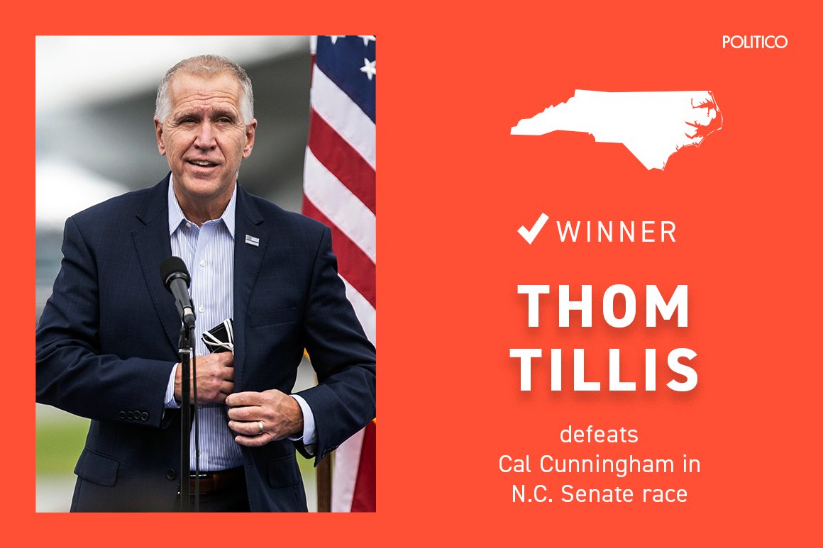 Horndog Cal Cunningham finally concedes Senate race to Thom Tillis in ...