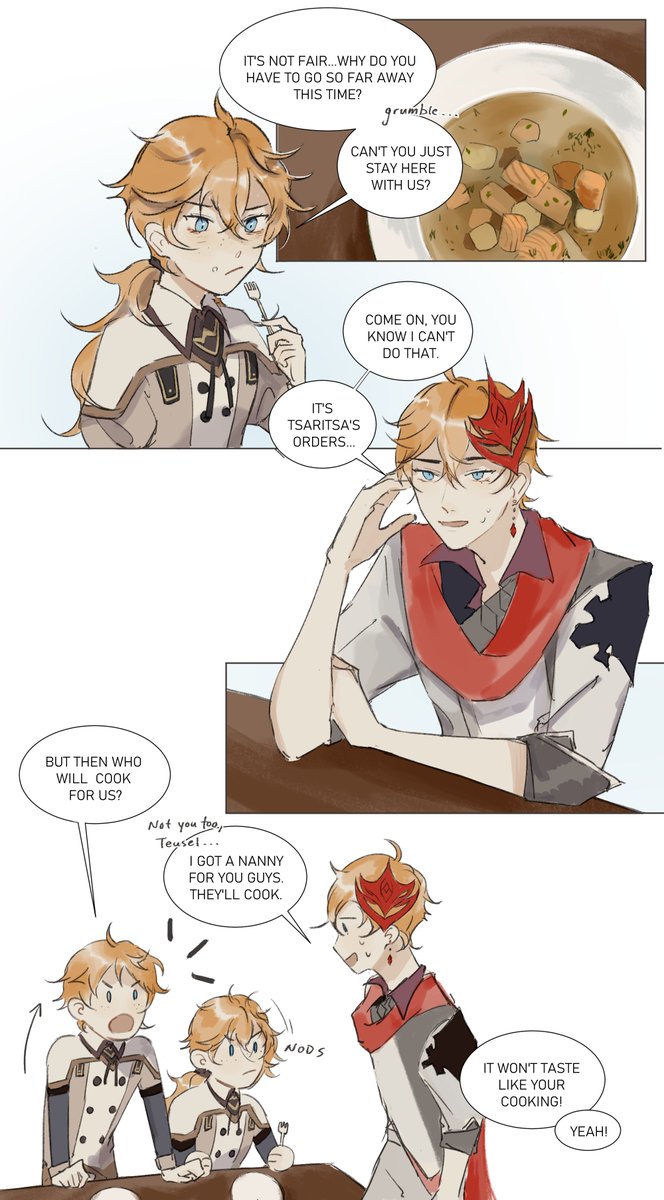 「childe and his siblings #GenshinImpact #原神 」kuriの漫画