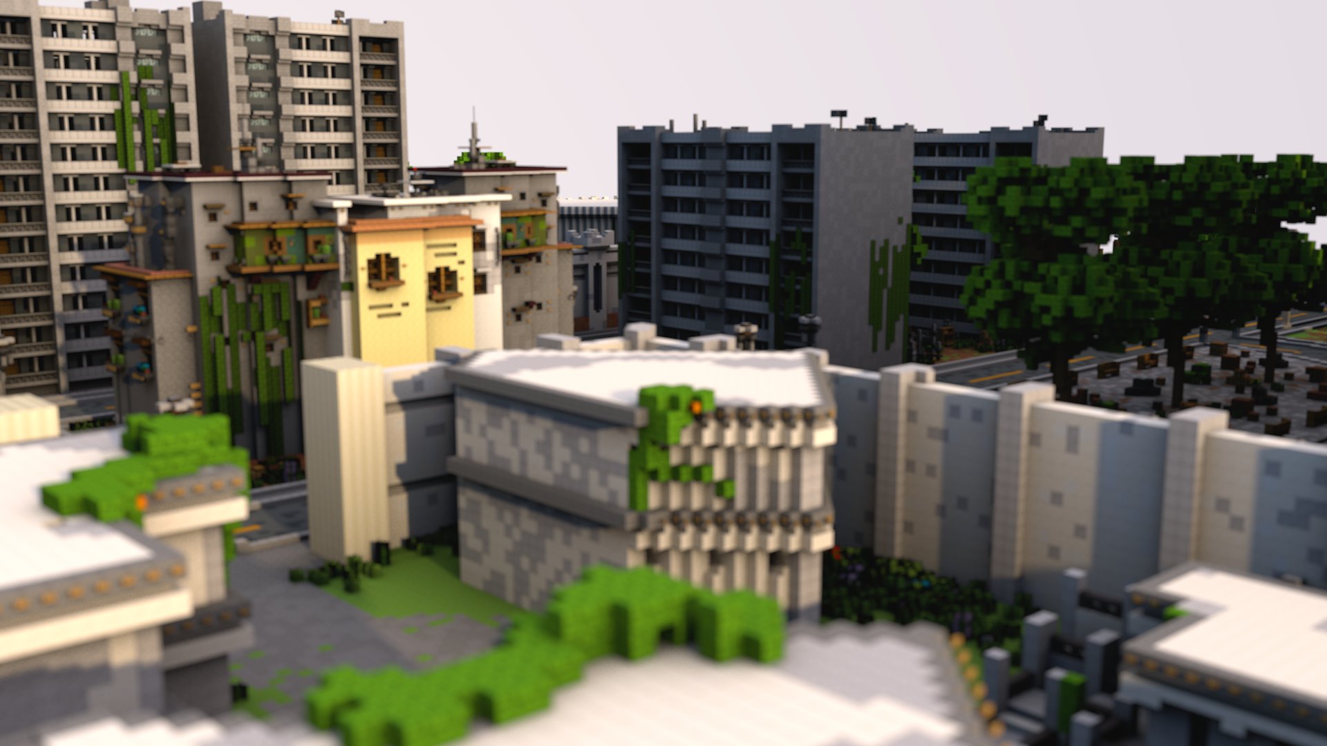 Minecraft Abandoned City Map